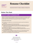 Step Three: Crafting Your Resume – authentic career + life design